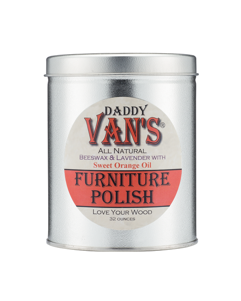Daddy Van’s Natural Lavender & Orange Beeswax Furniture Polish-32 oz ...